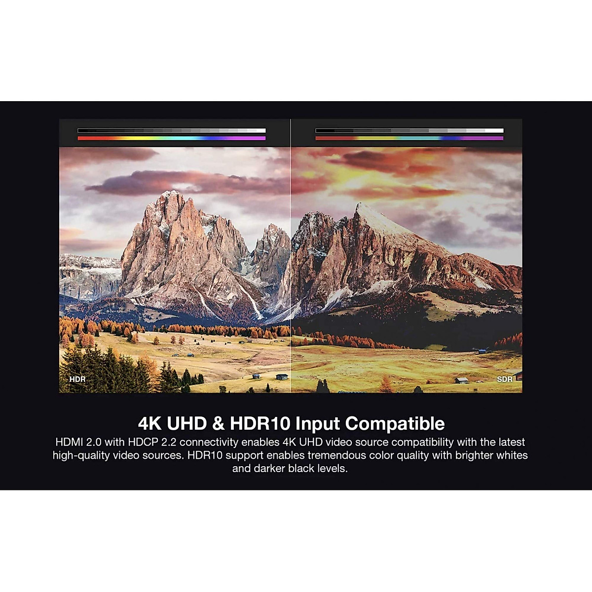 Optoma HD27HDR 1080p 4K HDR Ready Home Theater Projector for Gaming and Movies, 120Hz Support and HDMI 2.0, White