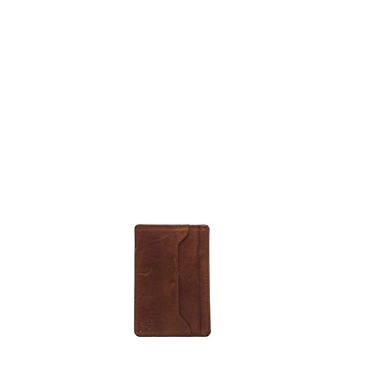 FRYE Men's Logan Money Clip Card Case, Cognac, One Size