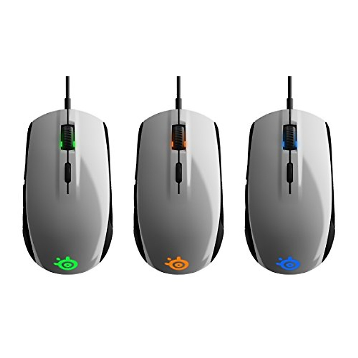 SteelSeries Rival 100, Optical Gaming Mouse - White