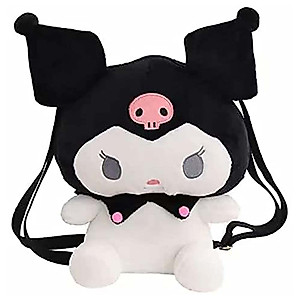 Anime Plush Backpack Cartoon Character Shoulder Bag Toy Bag Character Cute Soft Filling Bag (K)