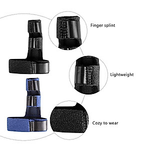 2pcs Support Strap Broken Finger Brace Broken Finger Splint Broken Finger Support Finger Splint Brace Finger Splint Support Finger Support Stabilizer Finger Splint Stabilizer