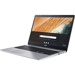 Acer Chromebook 315, Intel Celeron N4000, 15.6" Full HD IPS Touch Display, 4GB LPDDR4, 32GB eMMC, Gigabit WiFi, Google Chrome, CB315-3HT-C296