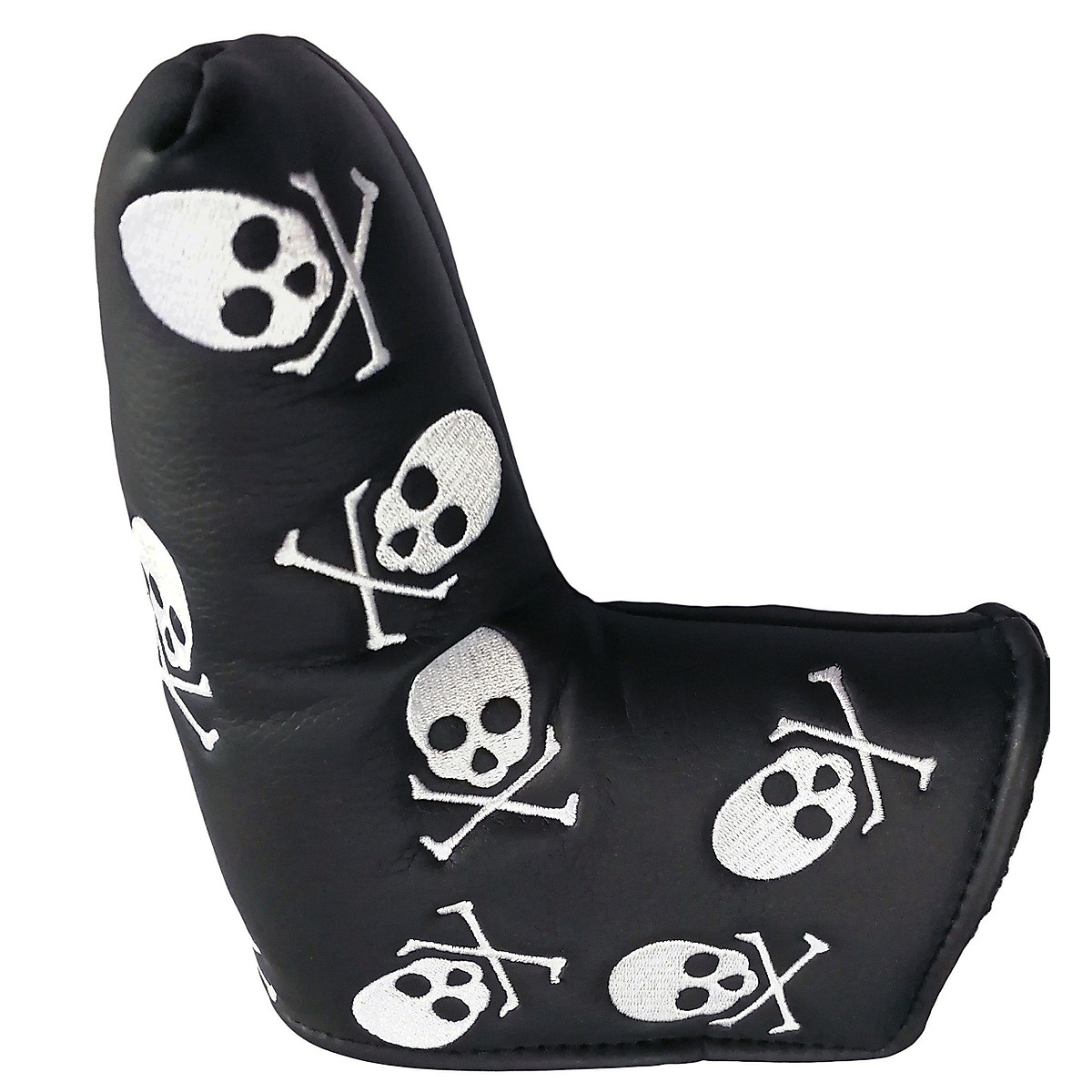 HISTAR Golf Skull Headcover Skull Design Putter Cover Blade Head Cover for Scotty Cameron Taylormade Odyssey