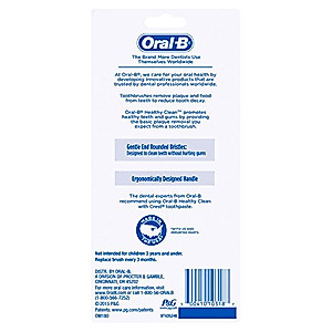 Oral-B Healthy Clean 40 Soft Toothbrush 3 Count