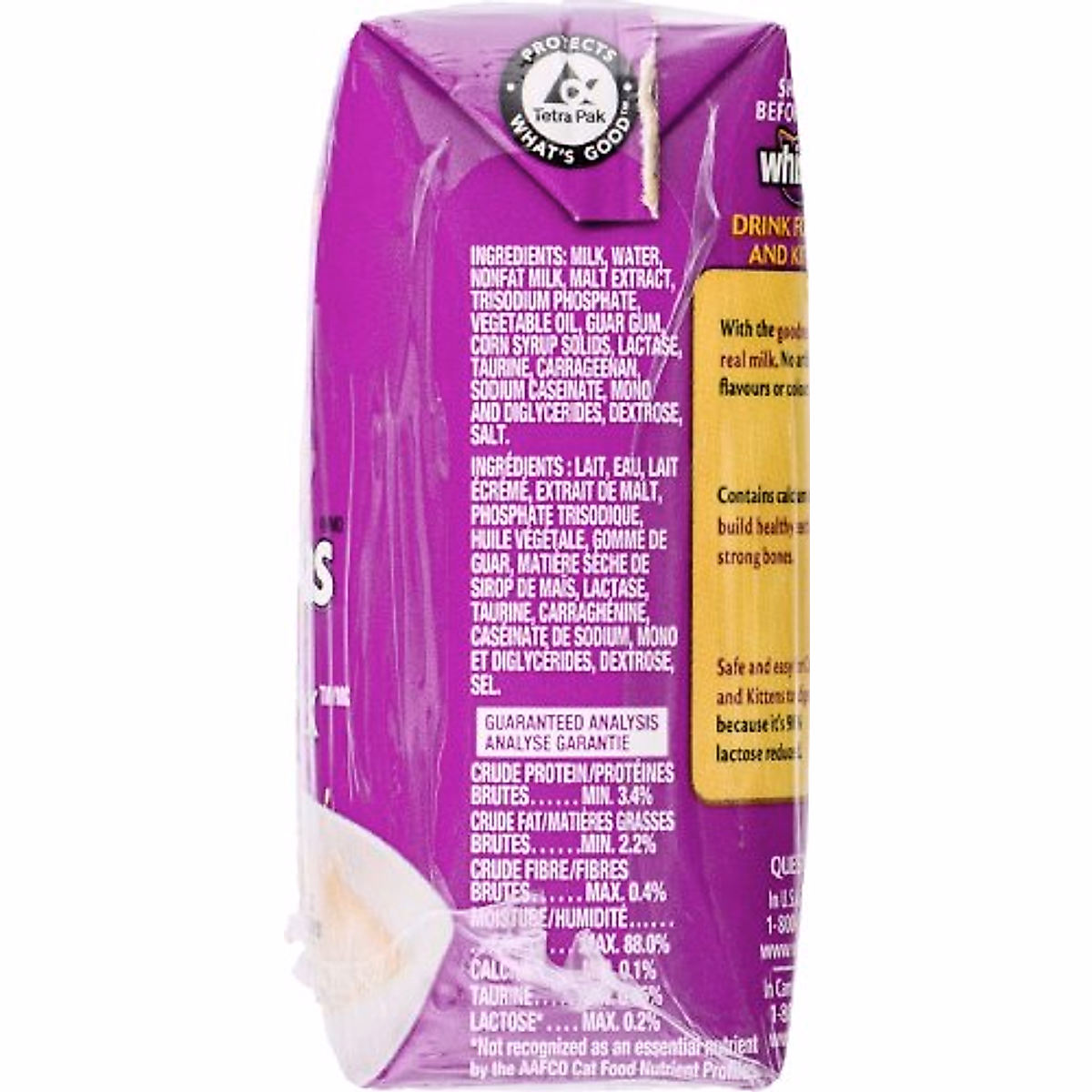 Whiskas Catmilk for Cats and Kittens - 6.75 fl oz. - 3ct