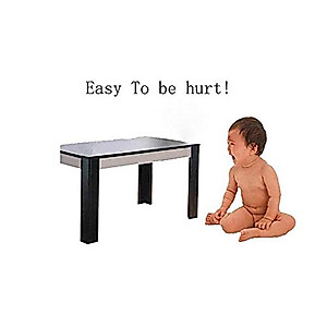 WOIWO 10PCS Clear Soft Corner Protectors Furniture Corner Edge Safety Bumpers with Adhesive by Agolds (Triangle Shaped)