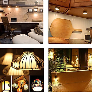 G8 LED Bulb Dimmable 3W Mini Thin Puck Light Bulbs Equivalent to 20W-25W T4 G8 Bi-Pin Base Halogen Bulb, 120V Warm White 3000K G8 Bulb for Under Counter Kitchen Lighting, Under Cabinet Light (8 Pack)