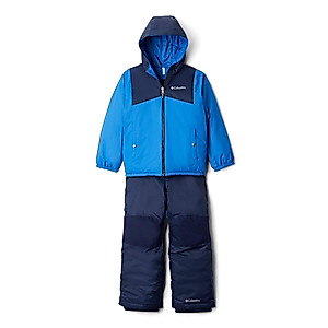 Columbia Youth Unisex Toddler Double Flake Set, Waterproof, Insulated