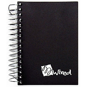 Top Flight Wired Chub Wirebound Notebook, 180 Sheets, College Rule, 5.5 x 4 Inches, 1 Notebook, Cover May Vary (43001)