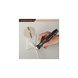 Non-Contact AC Voltage Tester with Adjustable Sensitivity, LCD Display