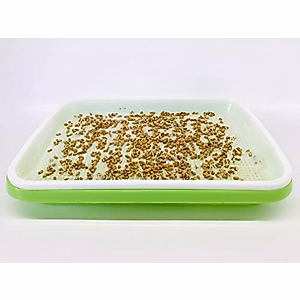 Pack of 150 pcs Germinating Growing Paper Seed Sprouter Vegetable Microgreens Planting Paper 7.8" x 11.4". Fit for Plant Germination Tray (13.4"x 9.8") Trays NOT Included