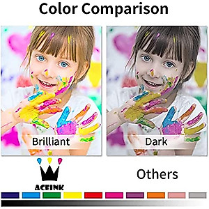 AceInk Compatible Ink Cartridges Replacement for Brother LC51 Ink Cartridges, Work for Brother MFC-240C MFC-440CN MFC-465CN MFC-665CW Printer 48-Pack (12 Black,12 Cyan, 12 Magenta, 12 Yellow)
