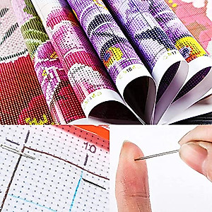 QDCFY ARAZADR 11CT Embroidery Starter Kits for Adults Stamped Cross-Stitching for Kids Printed 3Strands Golden Peacock Stamped Kits Peacock Full Canvas Painting Counted Kits for Decor 11.81×15.75Inch