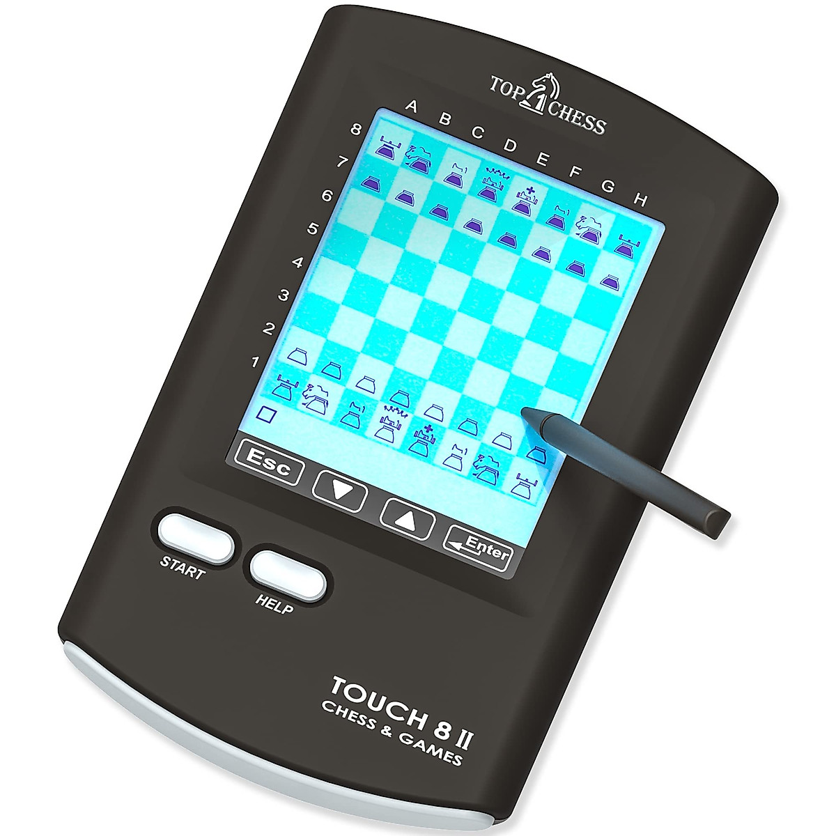 Top 1 Chess Touch Electronic Chess, Strategy Games Computer Kids Improving Chess Skills for Kids and Adults, Portable Travel Chess Perfect Birthday or Xmas Gift