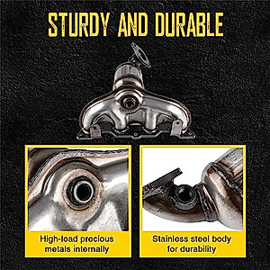 Prolenz Catalytic Converter Replacement for 2009-2015 K-I-A OPTIMA 2.4L Replace 17454 Stainless Steeland Ceramic Material Catalytic Converter