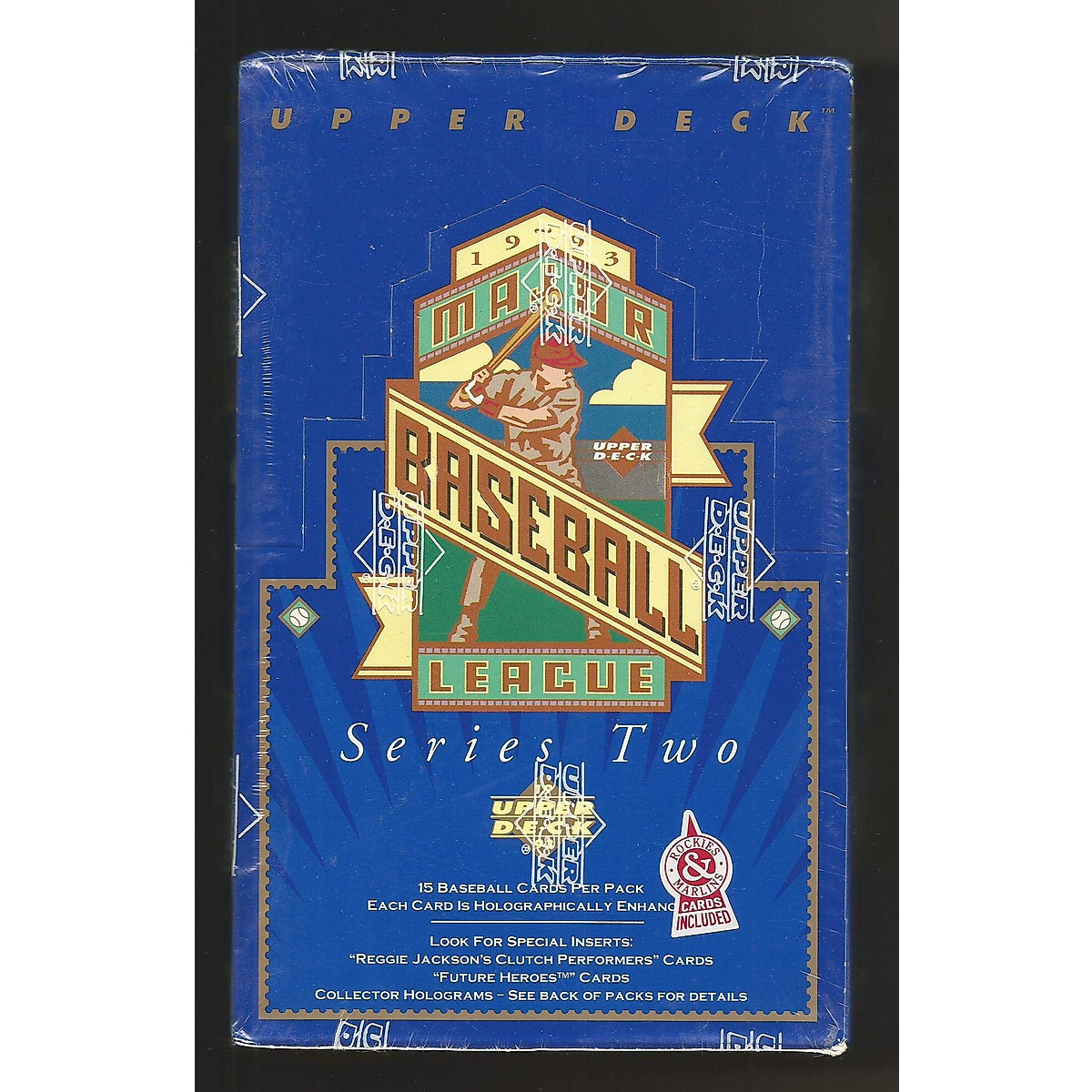Upper Deck 1993 Baseball Series 2 Unopened Box