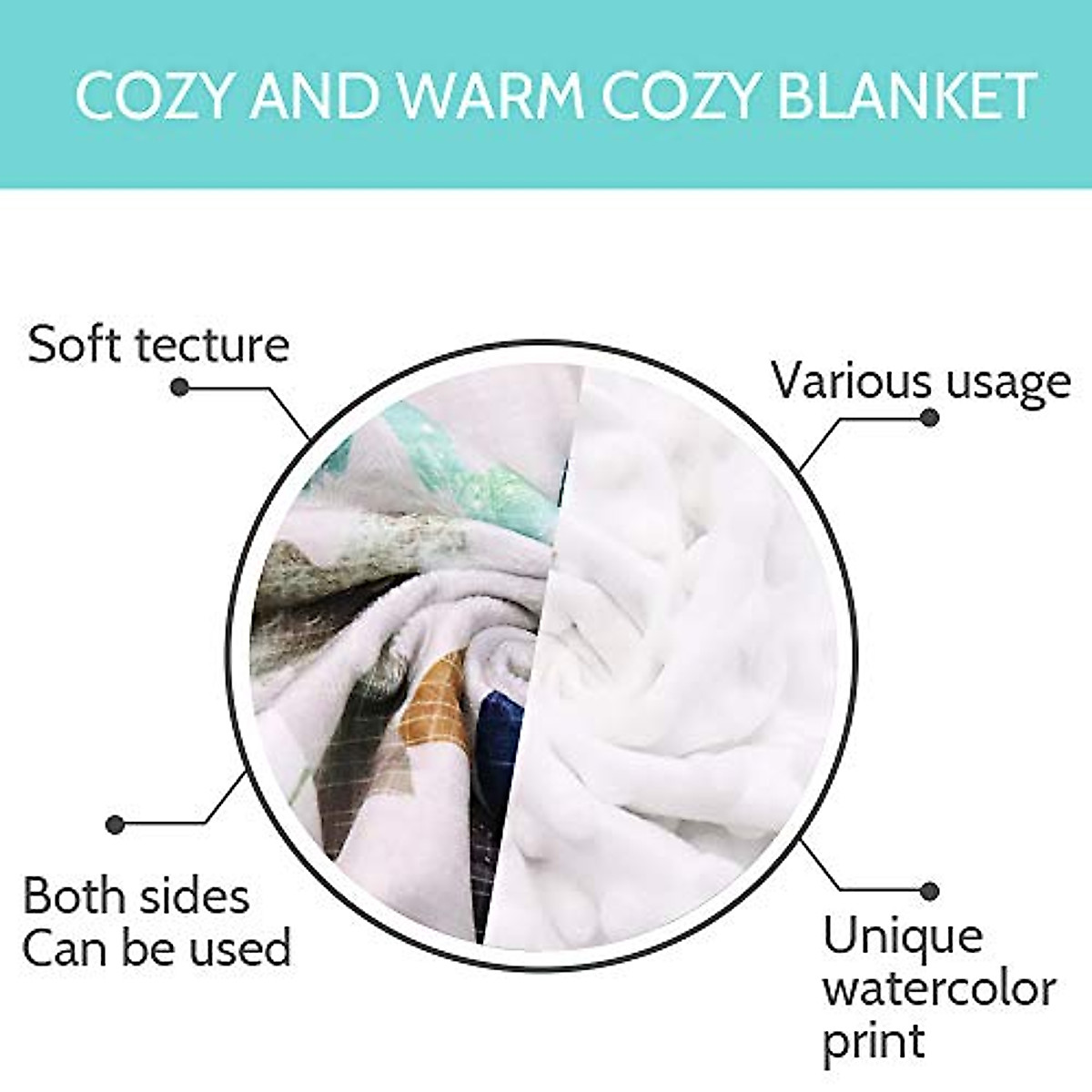 TANOFAR Baby Blankets, Adventure Mountains Minky Toddler Blanket for Boys Girls, Dotted Backing, Double Layer, Crib Receiving Blanket, for Nursery/Stroller/Toddler Bed/Carseat, 30 x 40 Inch