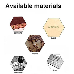 Jiiolioa V21201 20 Degree Profile Bit V Groove Engraving Router Bit 1/4" Shank 1/4"X2"