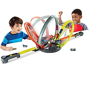 Hot Wheels Roto Revolution Track Set, multi color (FDF26)
