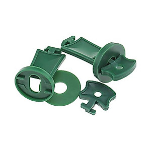 Creative-Idea 50 Set Greenhouse Support Clip,for Bubble Wrap Sunshade Net Insulation Shading Winter Summer