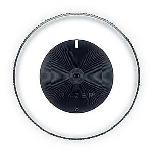Razer Kiyo: Full HD 1080p 30FPS/720p 60FPS Computer Camera - Built-in Adjustable LED Ring Light Webcam - Advanced Autofocus - Streaming Web Camera for Gaming, Compatible with Windows and Mac (Renewed)