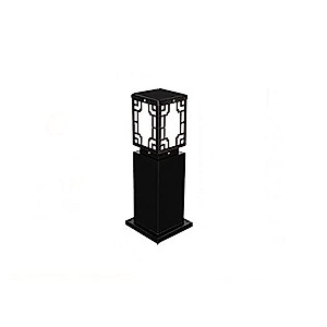Enlylyog Chinese Style Solar Lawn Lamp Home Yard Hotel Garden Villa Landscape Courtyard Outdoor Waterproof Plug-in Lamp