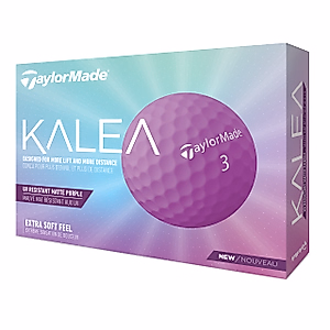 TaylorMade Women's Kalea Golf Ball, Purple, One Size