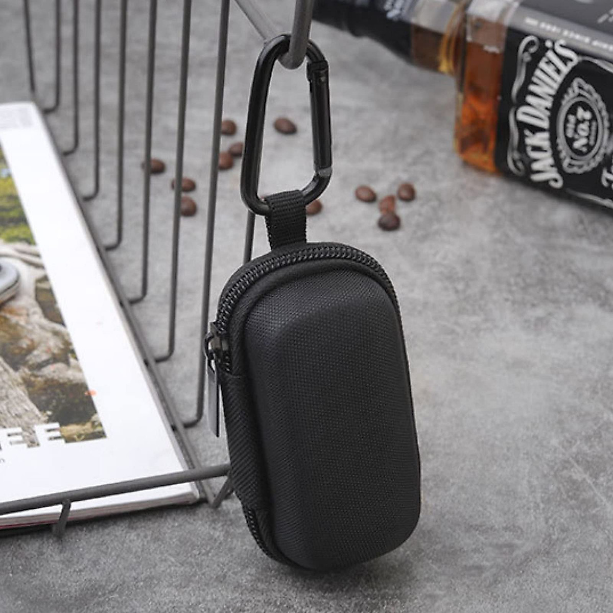 Ferbao Hard Carrying Case Storage Bag Compatible with JBL T280 TWS/for Huwawei Freebuds/for Sony WF-1000XM4 Headphones