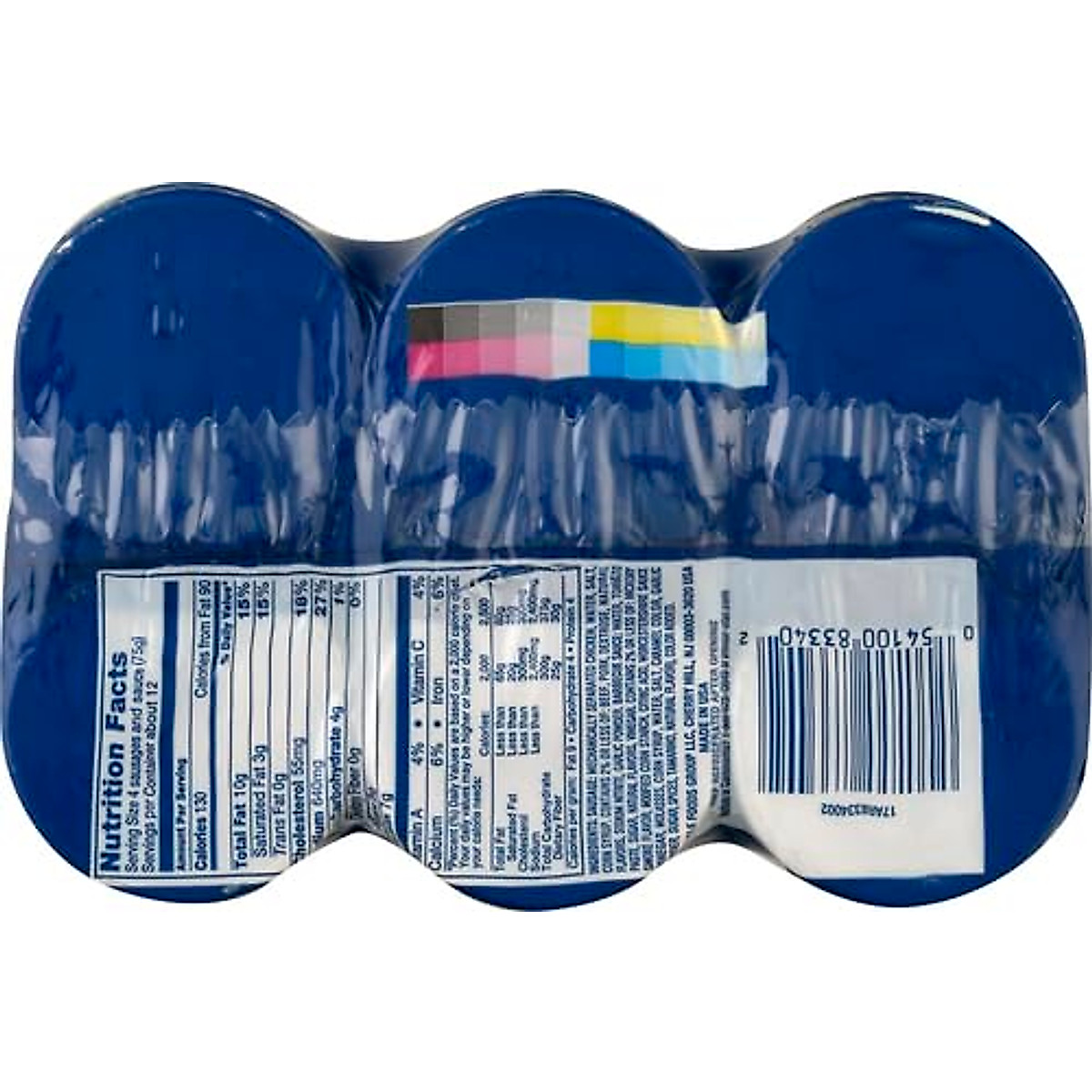 Armour Star Vienna Sausage, Barbecue Flavored, Canned Sausage, 4.6 oz (Pack of 6)