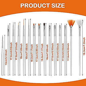 30 Pieces Cake Decorating Brushes Cake Painting Brushes Food Paint Brush Sugar DIY Tools Set Cookie Brushes Set for Cookie Cake Fondant Decoration Supplies