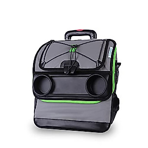 OLIVIA & AIDEN Insulated Rolling Beach Cooler with All Terrain Wheels for Beach, Camping and Picnic | Leak Proof and Collapsible | Large 60 Can Capacity