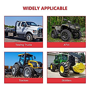 MegaChoice 28" Log Lifting Tongs with 1 Pair Gloves Heavy Duty 4 Claws Felled Timber Claw Hook Logging Grabber