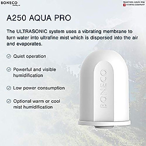 BONECO Aqua Pro 2-in-1 Humidifier Filter A250 , White