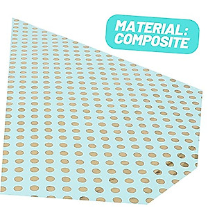 ABOOFAN 15 Pcs Wrapping Paper Crafts Packing Paper Gift Diy Packing Paper Dot Gift Paper Wedding Decor Gift Boxes Decorative Wrapper Paper He Composite Material Flowers