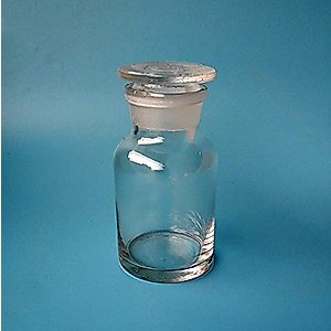 Wide Mouth Clear Glass Reagent Bottle Media Storage Bottle 30ml,60ml,125ml,250ml,500ml,1000ml,2500ml,5000ml,10L,20L (30ml)