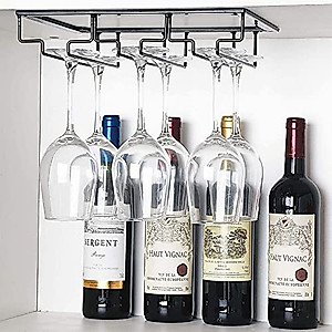 Wine Glass Shelf, Upside-down Home Goblet Iron Art Shelf, Wine Glass Hanging Storage Rack