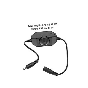 COHEALI Outdoor Light Modulator Dimmer for LED String Lights LED Dimmer Rotary Dimmer Dimmer Light Dimmer Mini Dimmer Desk Lamp Replacement Lamp Dimmer LED