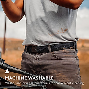 Arcade Belts A2 Atlas Unisex Adventure Belt: Heavy Duty Stretch, Metal Free Buckle, Charcoal