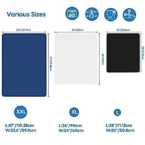 AECHY Extra Large Silicone Mat 36”x24”x0.08”, Multipurpose Silicone Mat Thick Heat Resistant Mat Shipped Rolled Up Kitchen Counter Mat Waterproof Nonslip Silicone Mats for Kitchen Counter Translucent