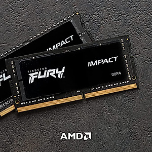 Kingston Fury Impact 32 GB (2 x 16 GB) 2666MHz DDR4 CL15 Laptop Memory Kit of 2 KF426S15IB1K2/32