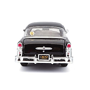 Maisto 1:26 Scale 1955 Buick Century Diecast Vehicle (Styles May Vary), Black, White