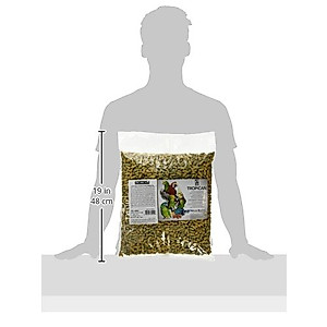 Hari Tropican Bird Food, Hagen Parrot Food with with Peanuts & Sunflower Seeds, Maintenance Sticks, Lifetime Formula, 8 lb Bag