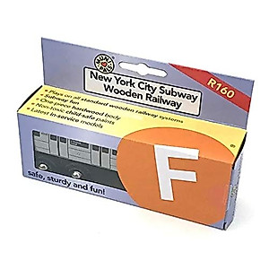 MUNI PALS Munipals MP01-110F Wooden Subway F Train NYC MTA Sixth Avenue Local R160 Car
