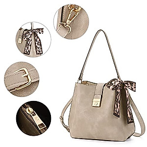 CLUCI Vegan Leather Women's Crossbody Handbags Fashion Shoulder Bag Purses For Women with Adjustable Strap