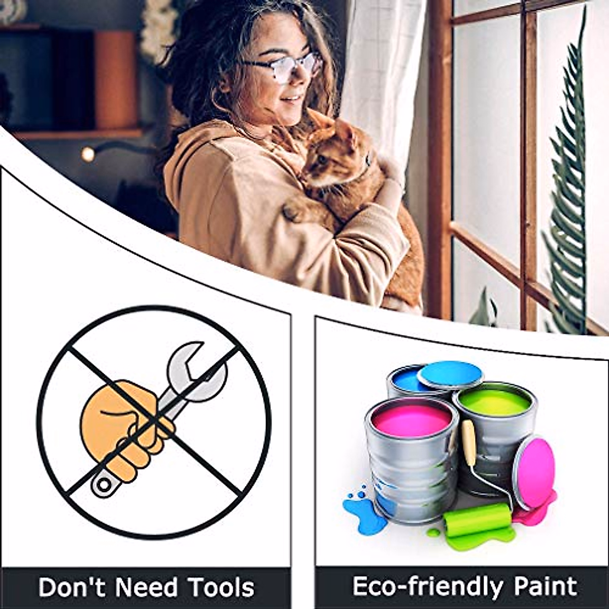 BestPet 3-Tier 67 Inch Cat Cage Enclosure Cat Crate Ferret Cage Cat Kennel Cat Playpen with Free Hammock 3 Cat Bed 3 Front Doors 2 Ramp Ladders Perching Shelves