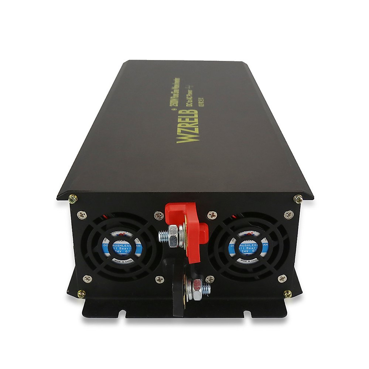 WZRELB Power Inverter 2500W Pure Sine Wave Inverter 12V 120V Dc AC Converter