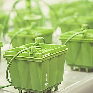 FloraFlex FF343 PotPro 6" Pot (3-Pack), Green