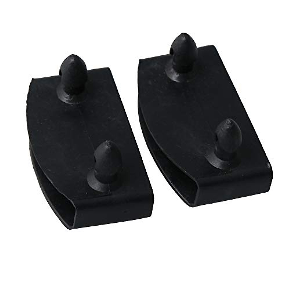 50x 1.9 inch Replacement Bed Slat Plastic Centre Caps or End Caps Holders Black for Board Width is 1.89inch