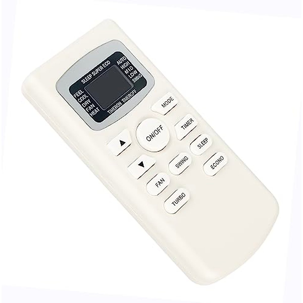 GYKQ-34 Replace AC Remote Control Compatible with Soleus/Black&Decker/TCL Air Conditioner TM-PAC-08E3 BPACT10WT BPACT12WT