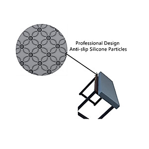 Jininworl Washable Bench Cushion, Non-Slip Bench Pad for Shoe Storage, Window, Piano, Dining (Nardo Grey; Personalize)